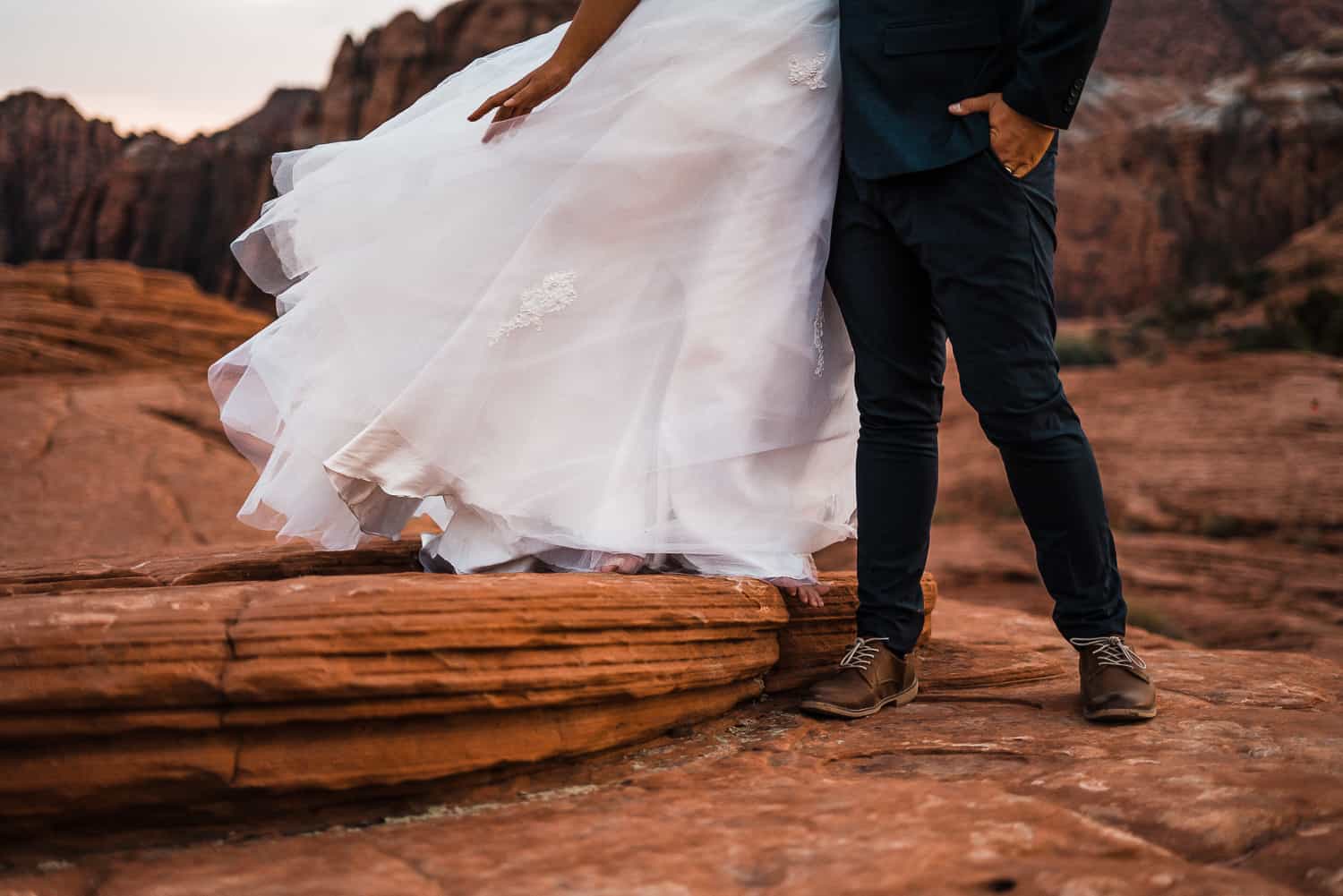 Utah Elopement Inspo in Snow Canyon State Park | Forever to the Moon