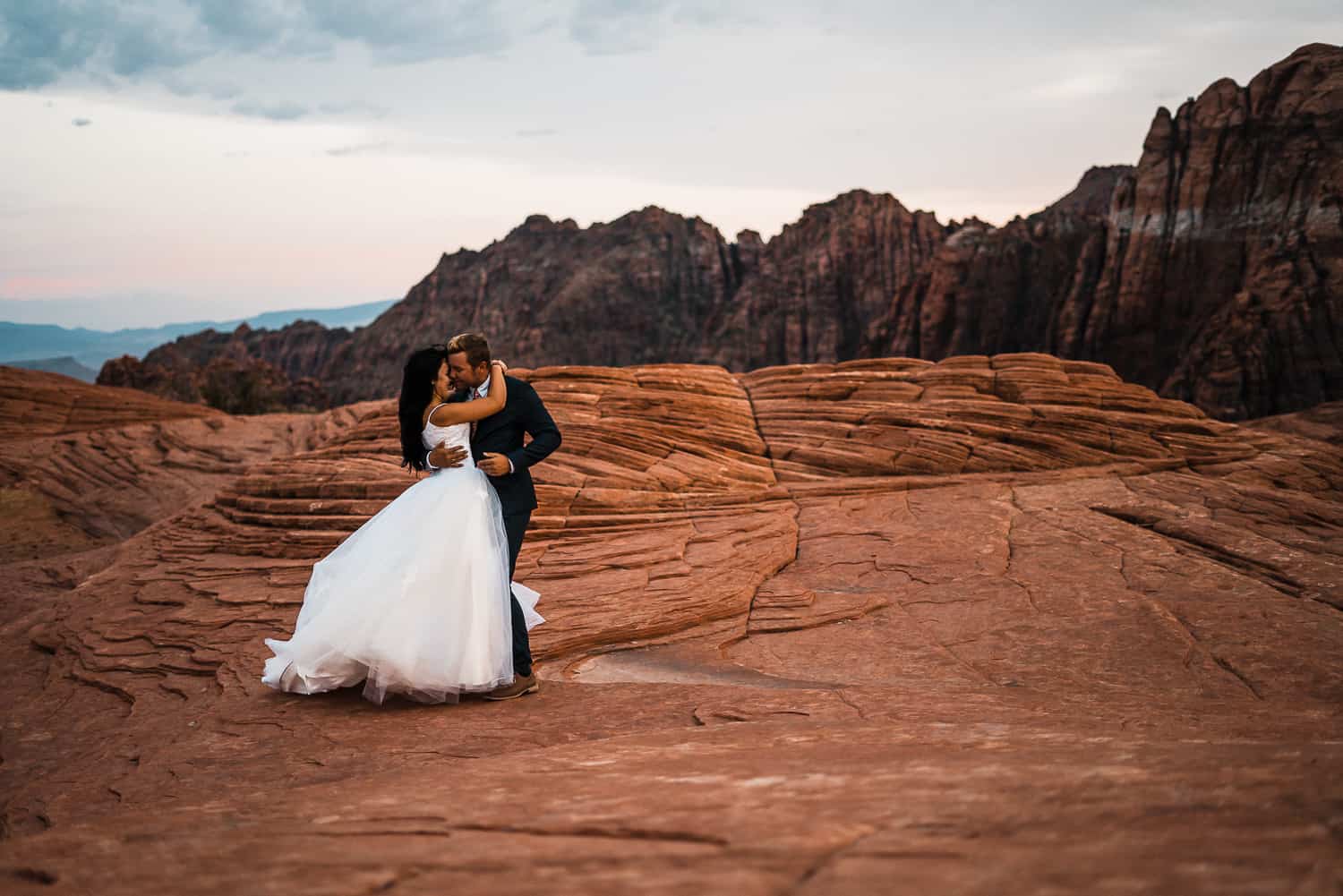 Utah Elopement Inspo in Snow Canyon State Park | Forever to the Moon